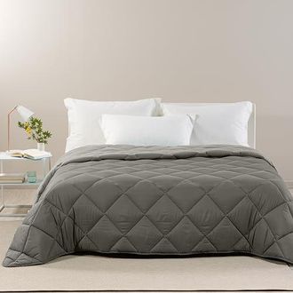 Caleffi Couette Douce - Duvet Chaude et Respirant pour Ete et Hiver, Lavable en Machine - Disponible 170x265 cm - Couette 220x265 - 260x265 - Couverture Lit 1