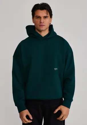 Siksilk Herren Gr&uuml;ner Grafik Hoodie XXL