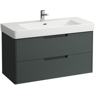 Laufen Juna Waschtischunterbau, 2 Schubladen, inklusive