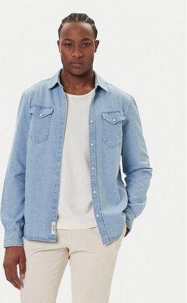 Mustang Jeans Mustang Jeanshemd Duver 1016950 Blau Regular Fit