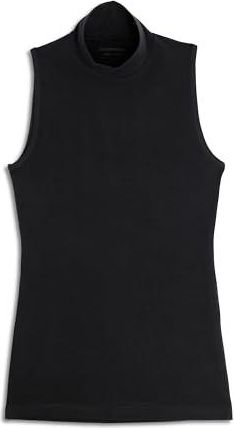 Cotonella T-shirt sans manches avec col montant - T-shirt en coton doux bi-élastique, peigné à lintérieur - Art. 3512