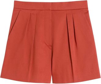 Max Mara Femme, Shorts, Rouge, Taille: 38 FR Short Pinzas