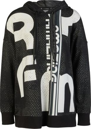 Doris Streich Trikot-Style Oversized Hoodie - - Sweatshirts & Hoodies - Herren - Schwarzk - M