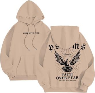 Generic Sweat a Capuche Homme Hooded Sweatshirt Hoodie Pullover Homme avec Imprim&eacute; Football Casual Coupe Ample Sweatshirt pour Quotidien Confortable et Doubl&eacute;