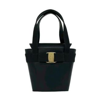 Ferragamo Pre-owned Leder Tote Bag - - Pre-owned - Damen - Schwarzk - ONE SIZE