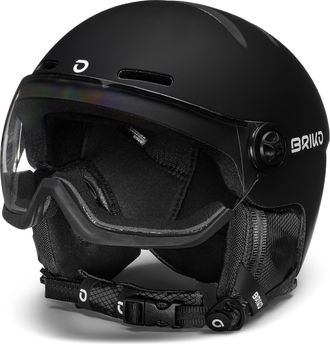 Briko Helmet Uni-Erwachsene, MATT Black, XXL