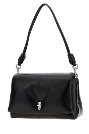 Marc Jacobs Womens Dual Shoulder Bag Black Leather