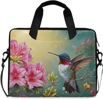 Alaza Sac pour ordinateur portable de 16 &agrave; 15,6 pouces, motif chats et fleurs, sac pour ordinateur portable pour femmes, hommes, &eacute;tudiants, travail, voyage,