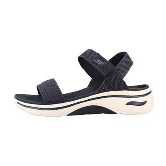Skechers Femme, Chaussures, Bleu, Taille: 39 EU Sandales plates
