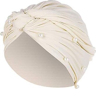 Generic Turban de baseball souple pour femme, beige, Taille unique