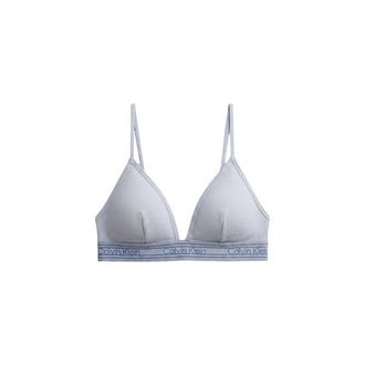 Calvin Klein Brassi&egrave;re triangle en coton m&eacute;lang&eacute;
