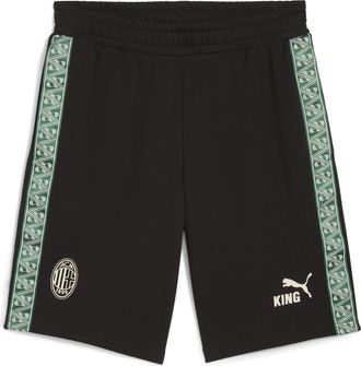 Puma Short molletonn&eacute; KING AC Milan Homme, Accessoires, Noir, XXL