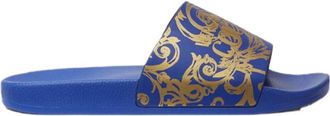 Versace Jeans Couture Slide - Homme - Chaussures - Multicolore - Taille: 39 EU