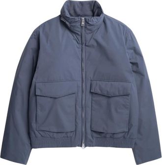Norse Projects Homme, Vestes, Bleu, Taille: L Veste Aviateur Gore-Tex Coupe-Vent Isolée
