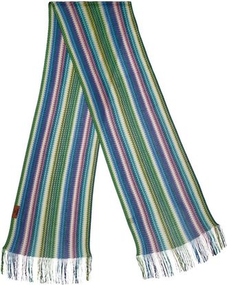 Missoni T&uuml;cher & Schals - Zig Zag Striped Scarf - Gr. unisize - in Bunt - f&uuml;r Damen