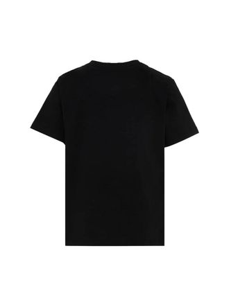 Balmain Logo-Detail Cotton T-Shirt - Black