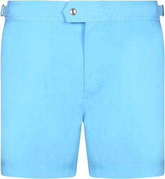 Tom Ford Homme, Maillots de bain, Bleu, Taille: M Boxer de Bain Ajustable &agrave; la Taille