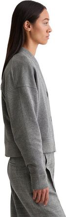 Marc O'Polo Sweatjacke mit Rippstrick-Bund