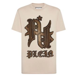 Philipp Plein Herren, Oberteile, Beige, 3XLGr&ouml;&szlig;e