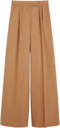 Max Mara Pantalon large Ori - Femme - Pantalons - Brun - Taille: 36 FR