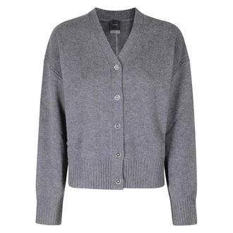 Pinko Pinko - Cardigan Vienna - Femme - Pulls - Gris - Taille: 36 FR