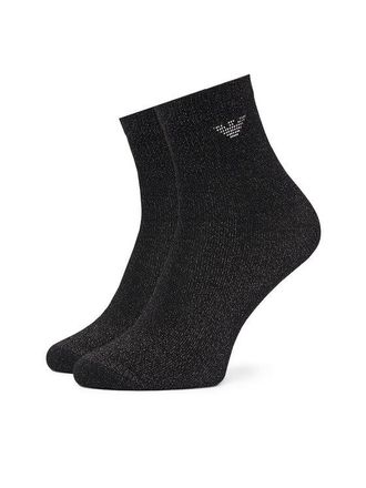 Emporio Armani Lange Socken EW003360 AF25684 UC001 Schwarz