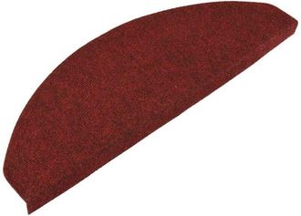 vidaXL Stufenmatten Selbstklebend 30 Stk. Rot 65x22,5x3,5 cm Vidaxl