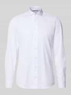 Eterna Slim Fit Business-Hemd mit Knopfleiste