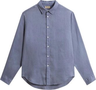 Woolrich Homme, Chemises, Gris, Taille: 2XL Casual Shirt