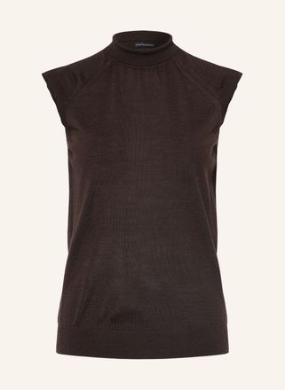 HUGO BOSS Stricktop Fipini braun
