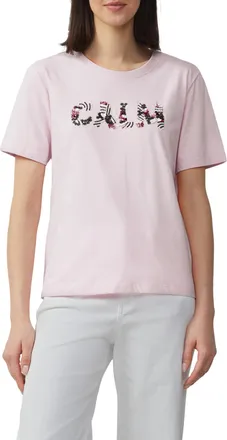 s.Oliver Jersey-T-Shirt im Relaxed Fit mit Artwork