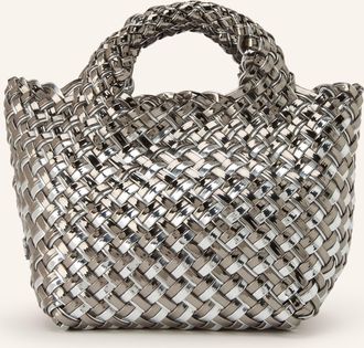 Naghedi Handtasche St. Barths Mit Pouch silber
