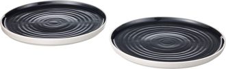 IKEA OMBONAD Teller, 26 cm, Dunkelgrau