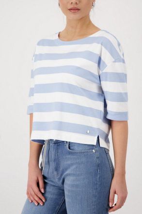 Monari Sweatshirt Sweatshirt Basic Ringel Regular fit mit Streifen