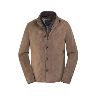 Moorer Homme, Vestes, Brun, Taille: 2XL Veste chemise