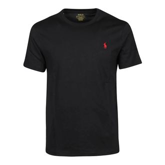 Polo Ralph Lauren Homme, Tops, Noir, Taille: M Logo T-Shirt