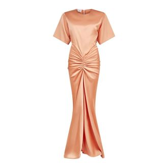 Andamane Femme, Robes, Orange, Taille: 38 FR Iris Maxi Dress