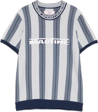 Martine Rose Homme, Sport, Multicolore, Taille: XS Logo Tight T-Shirt