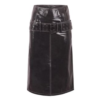 Diesel L-Ascar Midi Rock - - Skirts - Damen - Grau - XS