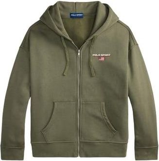 Polo Ralph Lauren Sweat zipp&eacute; &agrave; capuche en coton m&eacute;lang&eacute;