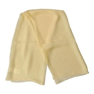 Dolce & Gabbana Femme, Accessoires, Jaune, Taille: ONE Size Foulard Scarf