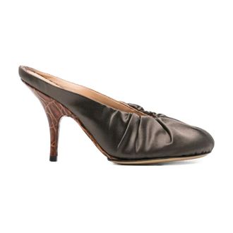 Dries Van Noten Femme, Chaussures, Brun, Taille: 36 EU Mules &agrave; talons