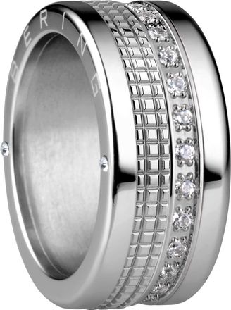 Bering Austauschbar Ringkombination für Damen in Silber mit einzigartigem Twist- & Change System, Volga