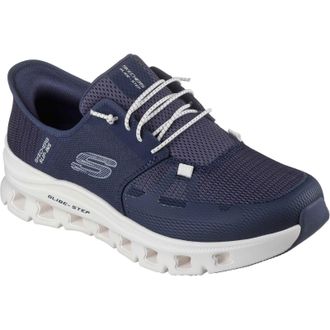 Skechers Glide-Step Pro Polyester Herren Sneaker Marineblau