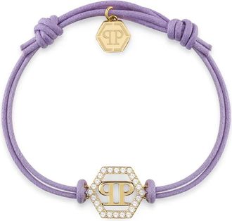 Philipp Plein Armband - Armband Linked - Gr. EINHEITSG - in Lila - f&uuml;r Damen