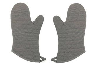 Now Designs Basic Ofenhandschuh, London Grey - 16,5 x 33 cm | 2er-Set