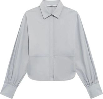 Iro Iro, Femme, Blouses et Chemises, Gris, Taille: 38 FR Janine Shirt