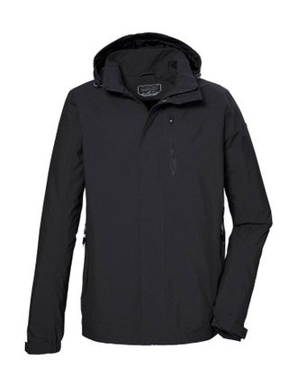 Killtec Outdoorjacke KOS 52 MN JCKT Funktionsjacke: wind- und wasserdicht, atmungsaktiv, abnehmbare Kapuze