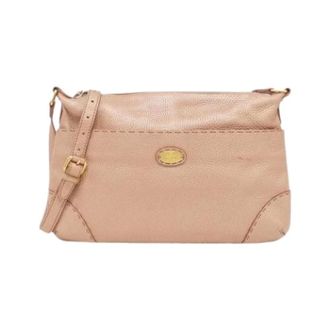 Fendi Sac bandouli&egrave;re vintage Pre-owned - Femme - Pre-owned - Beige - Taille: ONE Size