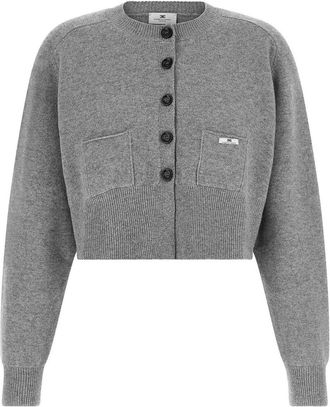 Elisabetta Franchi Cardigan - Gris